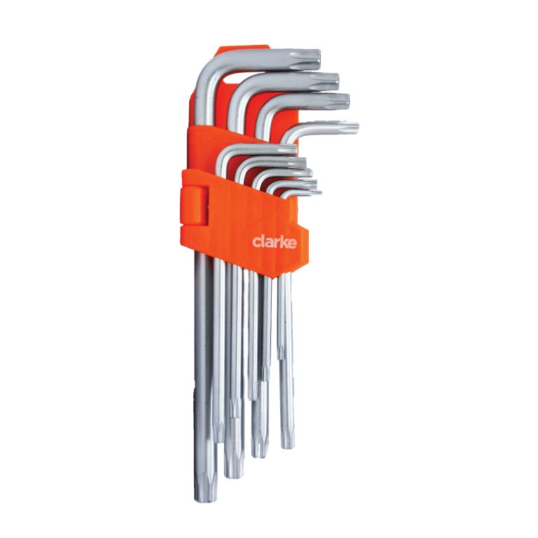 Buy 9 Pcs Torx Allen Key Set Tools in UAE - Clarke® Industrial Tools